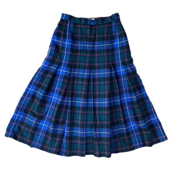 Laird Portch | Skirts | Vintage Laird Portch Pure New Wool Plaid Skirt ...